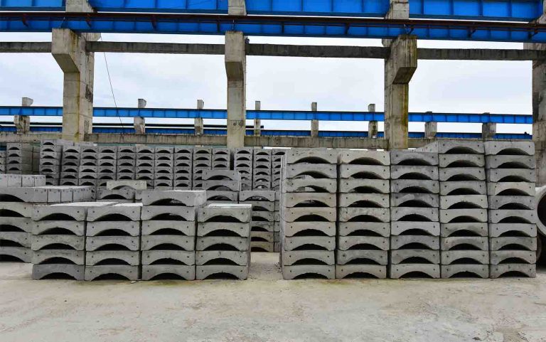 Concrete pipe cradles